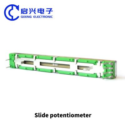 China 60mm Linear Slide Potentiometer B10K 0.2W Carbon Film Mixer Fader for Audio Equipment for sale
