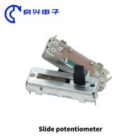 China Taidacent 75mm B10K Dual Channel Sliding Potentiometer with 15mm Shaft for Audio Mixers for sale