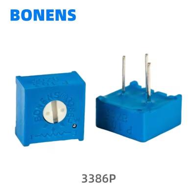 China 3386P Single Turn Trimming Potentiometer 0.5W 10% 10K Ohm Variable Resistor for sale