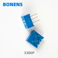 China 3386P Single Turn Trimming Potentiometer 0.5W 10% 1K to 100K Variable Resistor for sale