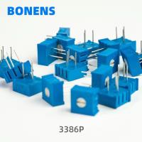 China 3386P Single Turn Trimming Potentiometer 0.5W 10% 1K to 100K Variable Resistor for sale