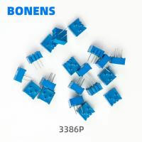 China 3386P Single Turn Trimming Potentiometer 0.5W 10% 1K to 100K Variable Resistor for sale