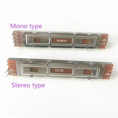 China B10k Mono Single Channel Slide Potentiometer 128mm Length 100mm Travel 15,000 Cycle Life for sale