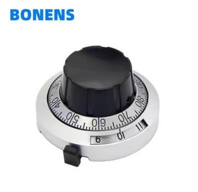 China B2 Precision Dial Knob 46mm for 3590S 534 Potentiometer 4mm 6mm Shaft Locking for sale
