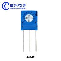 China 3323 Series Single Turn Metal Glass Glaze Trimmer Potentiometer 5k 10k 20k Precision Adjustable Resistor for sale