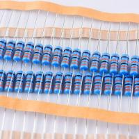 China 1/8W to 5W Metal Film Resistors 1% Tolerance 0.1Ω-22MΩ Range 200V-600V Working Voltage for sale