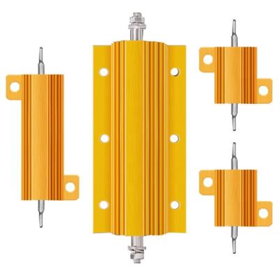 China RX24 Aluminum Shell Resistor 25W-200W Power Rating with 6Ω-10Ω Resistance ±5% Tolerance for sale