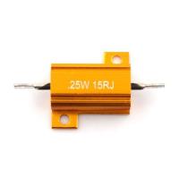 China RX24 50W 10ohm Aluminum Housed Wirewound Precision Resistor High Power for sale