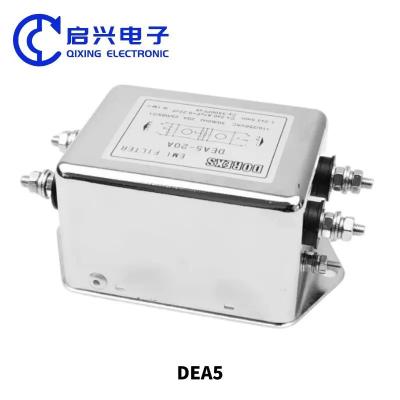 China DEA5 Series Single Phase EMI Filter 20A 30A 250VAC for Medical Equipment for sale