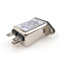 China DAI1 Series IEC Socket-Type EMI Power Filter 1A 3A 6A 10A 220VAC for Electrical Equipment for sale