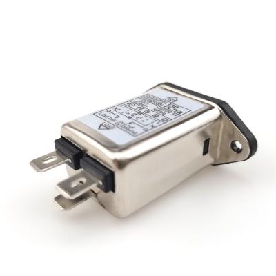 China DAI1 Series IEC Socket-Type EMI Power Filter 1A 3A 6A 10A 220VAC for Electrical Equipment for sale