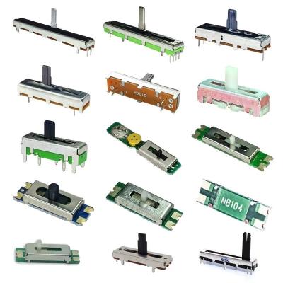 China 100mm Travel Linear Slide Potentiometer 10K 30K with 10,000 Cycle Durability for Industrial Control Systems for sale