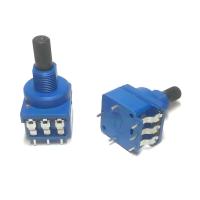 China WH116AK Series 10A High Current Rotary Potentiometer with Switch 1K-2M Ohm for Dimmer for sale