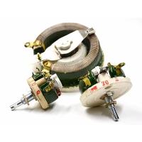 China High Power Wirewound Potentiometer Rotary Rheostat Disk Ceramic Variable Resistor 50W BC1-50W for sale