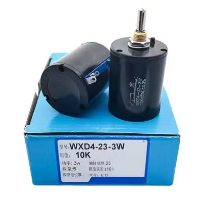 China WXD4-23 Multi-Turn Wirewound Potentiometer 3W 10K 100K 22K 47K 1K 2K2 4K7 5K6 3K3 100ohm for sale