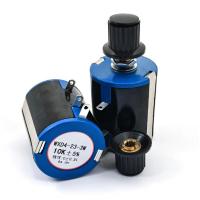 China BONENS WXD4-23 3W Multi Turn Wirewound Potentiometer 10K 100K 22K 47K 6mm Shaft for sale