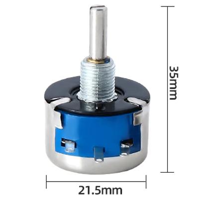 China WX14-12 3W Single Turn Wirewound Potentiometer 1K to 22K Adjustable Resistor for sale