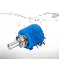 China BONENS 3590S-2-103L 10K Ohm 5 Turn Wire Wound Potentiometer 2W IP67 Waterproof Linear 0.25% Accuracy for sale