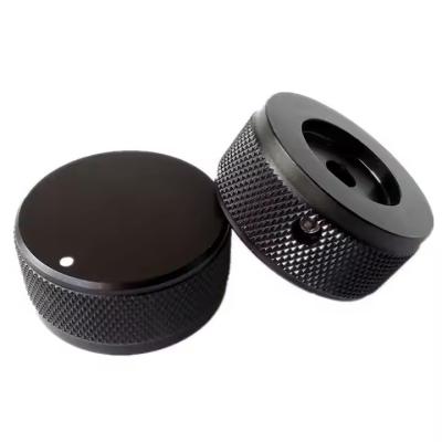 China Solid Aluminum Potentiometer Knob 6mm 6.4mm Shaft Volume Control Electronic Accessory for sale