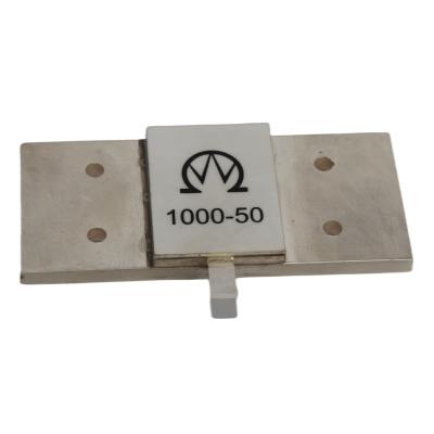 China 800W 50Ω Ceramic RF Resistor with 5% Tolerance for 0-2GHz Applications in 3G Systems for sale