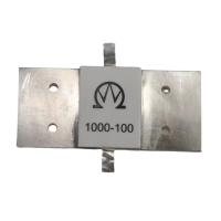 China 1000W Flange Mount RF Resistor 1Ω-500Ω ±5% Tolerance 1.2-1.3 VSWR for High Power Applications for sale