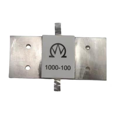 China 1000W Flange Mount RF Resistor 1Ω-500Ω ±5% Tolerance 1.2-1.3 VSWR for High Power Applications for sale