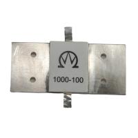 China 1000W RF Power Resistor DC to 0.5GHz 50 Ohm 100 Ohm Flange Mount BeO for sale
