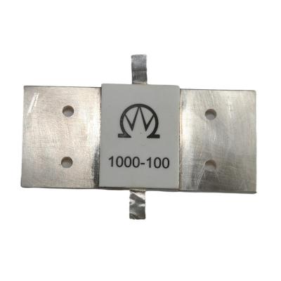China 1000W RF Power Resistor DC to 0.5GHz 50 Ohm 100 Ohm Flange Mount BeO for sale