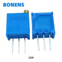 China BONENS 3299 Cermet Trimmer Potentiometer 10Ω-5MΩ Range 0.5W Power Multi-Turn Adjustment for sale