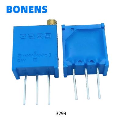 China BONENS 3299 Cermet Trimmer Potentiometer 10Ω-5MΩ Range 0.5W Power Multi-Turn Adjustment for sale