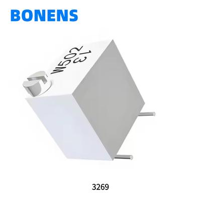 China BOMS 3269X-1-503 50K OHM 0.25W GW Side Trimmer Potentiometer 12 Cycles for sale