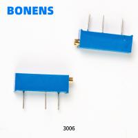 China 3006P Multi-Turn Trimmer Potentiometer 640V Withstand Voltage, 10Ω-5MΩ Range, 0.5W Power Rating for sale