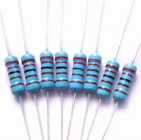 China KNP 1% Tolerance Metal Film Resistor 1W-5W Power Rating 0.01-100kΩ Resistance for sale