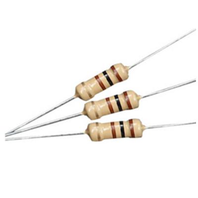 China 1/2W Carbon Film Resistor 5% Tolerance 0.1Ω to 22MΩ Axial Lead for Precision Circuits for sale
