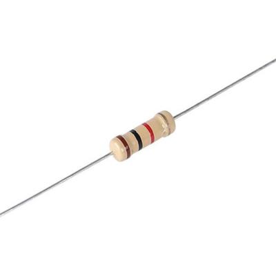China Carbon Film Resistor 1/8W to 5W ±5% Tolerance ROHS Certified Axial Lead for sale