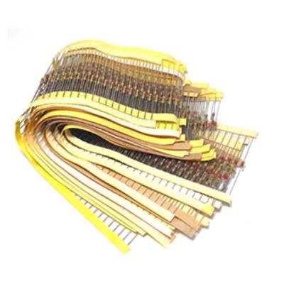 China Carbon Film Resistor 1/8W to 5W ±5% Tolerance 0.1Ω to 10MΩ Range for sale
