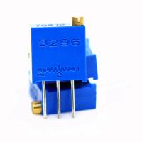 China 3299 Glass Glaze Resistor Trimmer Potentiometer 10Ω-5MΩ 0.5W Rated Power for sale