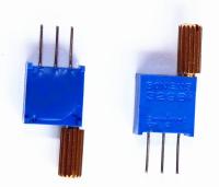 China 3296W Multi-Turn Trimmer Potentiometer 1k-50k Adjustable Resistor 0.25W 300V for sale