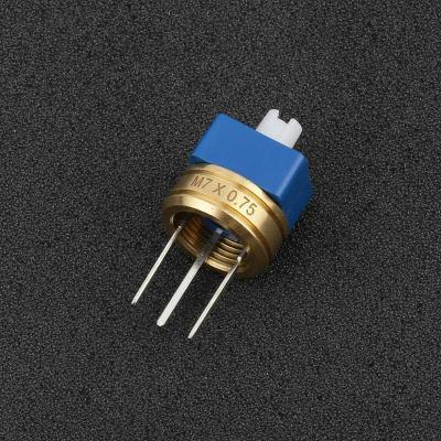 China M7 X 0.75 Bushing Thread Trimmer Potentiometer with Single-turn Or Multi-turn Adjustment and Carbon Resistive Material for Electronic Applications for sale