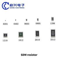 China SMD Chip Resistor 0201-2512 Size Range 0R-10MΩ 1% 5% Tolerance for Electronics Manufacturing for sale