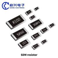 China SMD Chip Resistor 0201-2512 Size Range 0R-10MΩ 1% 5% Tolerance for Electronics Manufacturing for sale