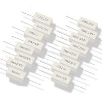 China RX27 Cement Resistor 5W 10W 20W Power Rating with 0.1Ω-10kΩ Resistance Range for High-Current Applications for sale
