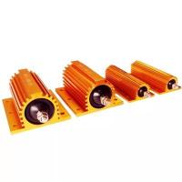 China 200 Ohm 1000W Flange Mount Wirewound Resistor Aluminum Housed for RF Applications for sale