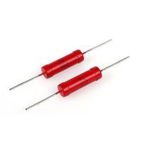 China RI80 Glass Glaze High Voltage Wirewound Resistor 300W Non-Inductive Cylindrical Power Resistor for sale
