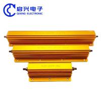 China High Power Wirewound Resistor 25W Green Aluminum Case Resistor RXG24 for sale