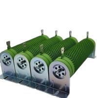 China 3000W Aluminum Housed Wirewound Braking Resistor 430mm 80mm for Load Testing for sale