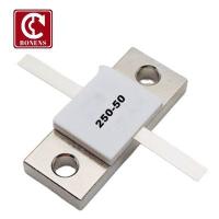 China 150W Flange Resistor 500V Withstand Voltage 1.2-1.3 VSWR for High Frequency RF Applications for sale