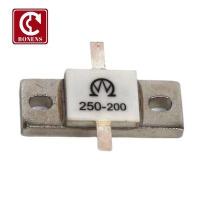 China 150W Flange Resistor 500V Withstand Voltage 1.2-1.3 VSWR for High Frequency RF Applications for sale