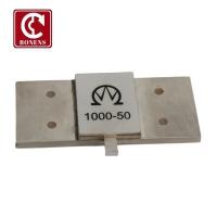 China 150W Flange Resistor 500V Withstand Voltage 1.2-1.3 VSWR for High Frequency RF Applications for sale