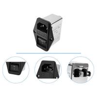 China DAI1 Series IEC Socket EMI Power Filter 1A 10A 250VAC for Inverter Equipment for sale